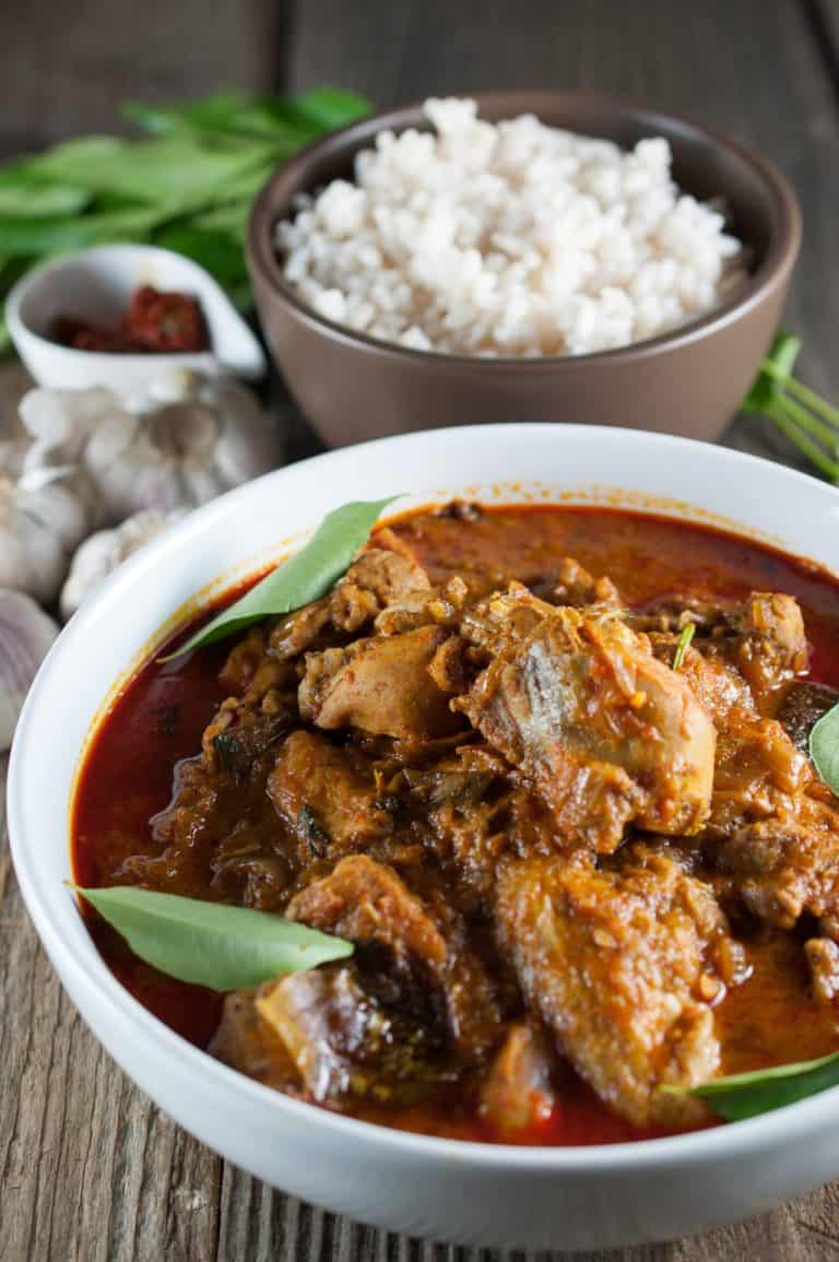 Kerala Style Chicken Curry - without coconut (Nadan kozhi curry) Recipe ...