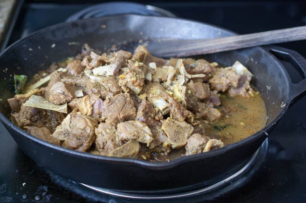 Kerala Style Mutton Pepper Fry Recipe | A Little Bit of Spice