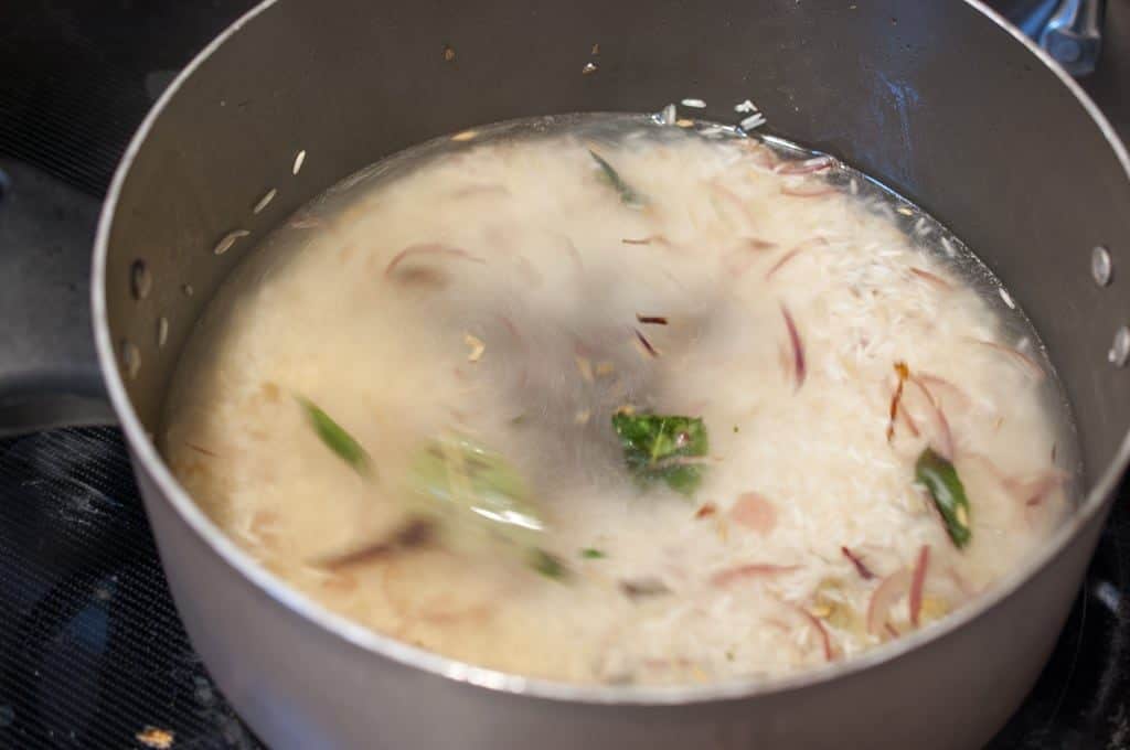 Kerala Ghee Rice (Ney Choru) Recipe | A Little Bit of Spice